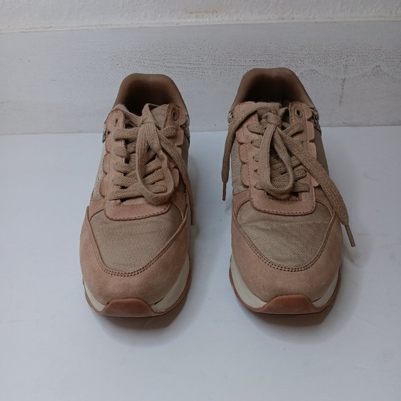 Zara | Shoes | Zara Basic Collection Sneakers Shoes Women Snake Print ...